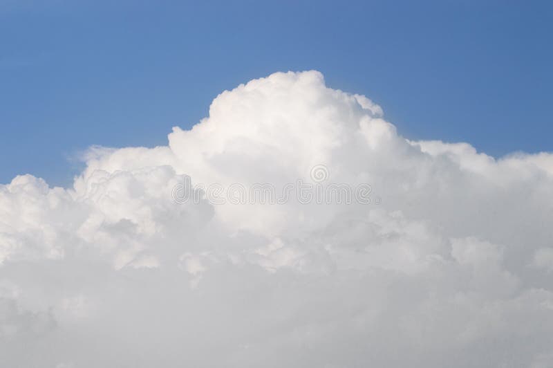 Blue Sky Cumulus Cloud stock photo. Image of cloud, blue - 28879610