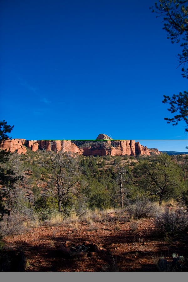 Arizona desert landscape stock photo. Image of expanse - 3934222