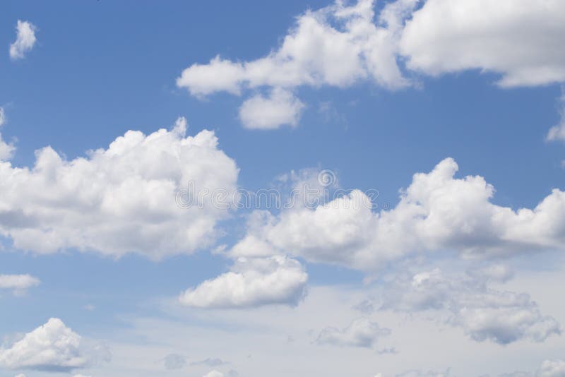 Blue Sky Filled with Clouds Stock Photo - Image of blue, real: 126830610