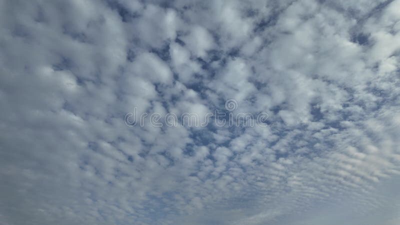 Blue Sky with Floating Clouds in Beautiful Timelapse Stock Video ...