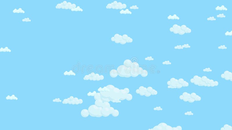 Animated Moving Clouds