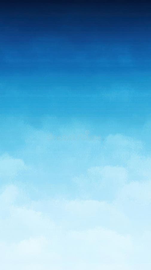 Blue Sky Gradient Watercolor Background - Soft, Tranquil, and Peaceful ...