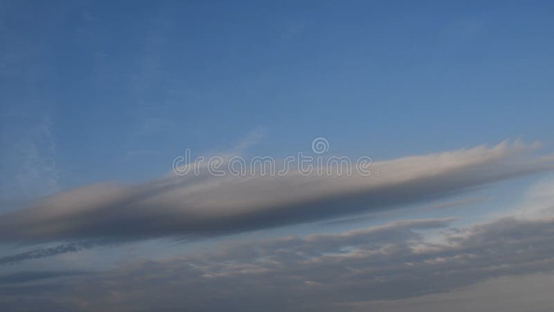 Grey Spindrift Clouds in Sky at Windy Weather Stock Image - Image of ...