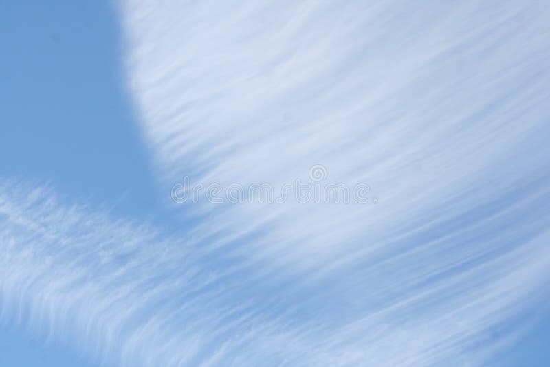 Blue Sky with Interesting Clouds Stock Photo - Image of skygazing ...