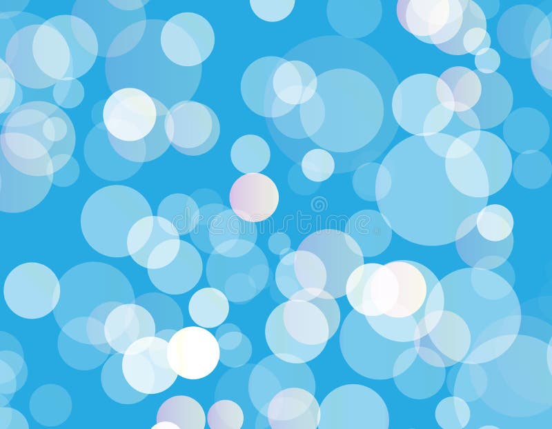 Blue Sky Light Bokeh Background Texture Illustration Eps 10 Stock ...