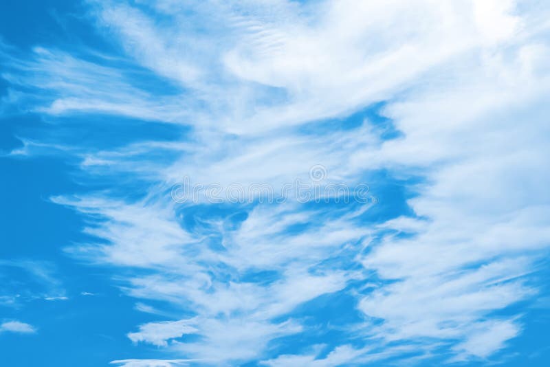 Blue Sky with Light Haze Effect Stock Photo - Image of ozone, abstract ...