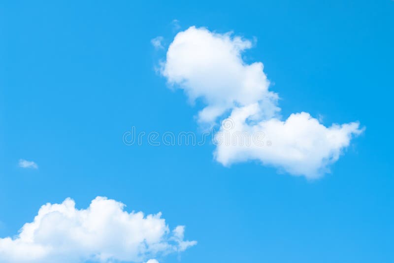 Blue Sky with Light Haze Effect Stock Image - Image of background ...