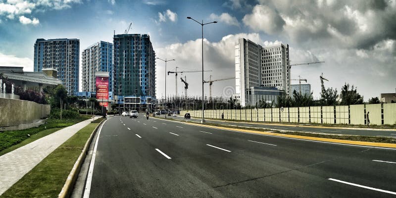 Blue Sky in Manila editorial photo. Image of manila - 170407391