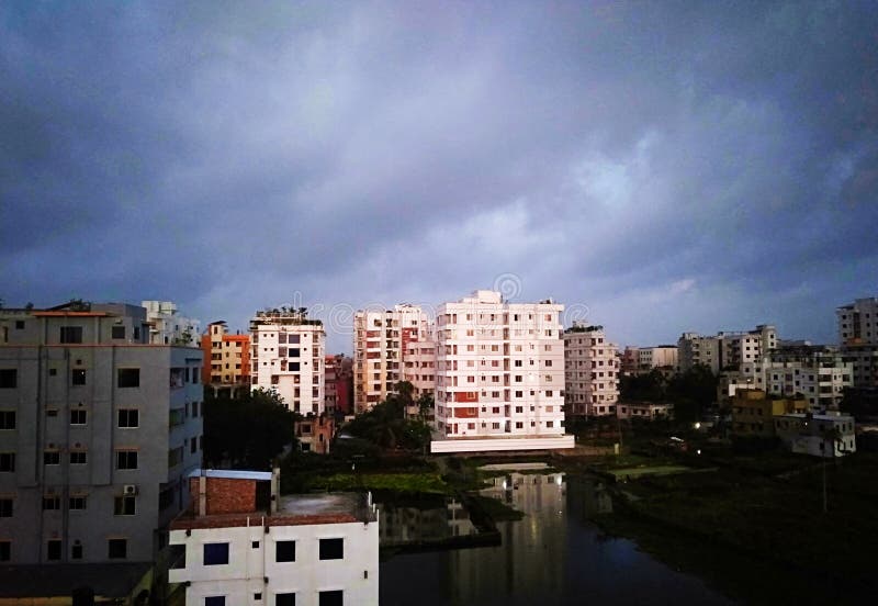 Blue Sky in Morning, Natural Beauty Stock Image - Image of natural ...