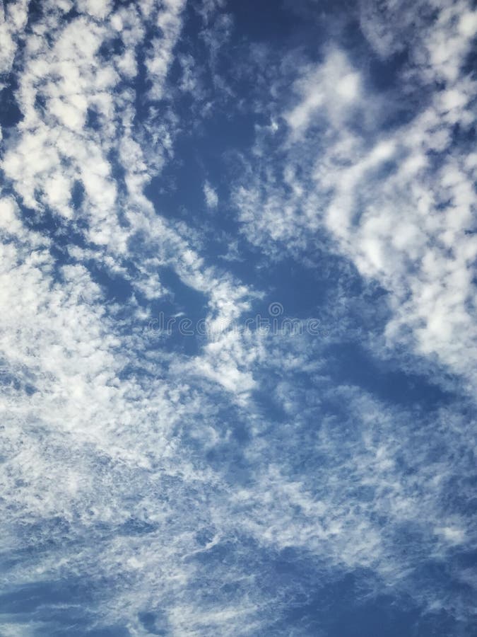 Blue Sky Morning Time Fresh Air Looks Great Stock Image - Image of ...