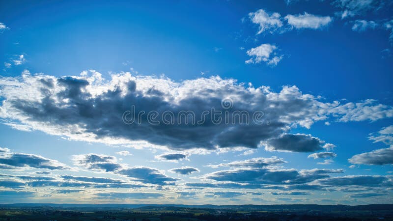 Set of Multiple Clouds Isolated Stock Photo - Image of isolated ...
