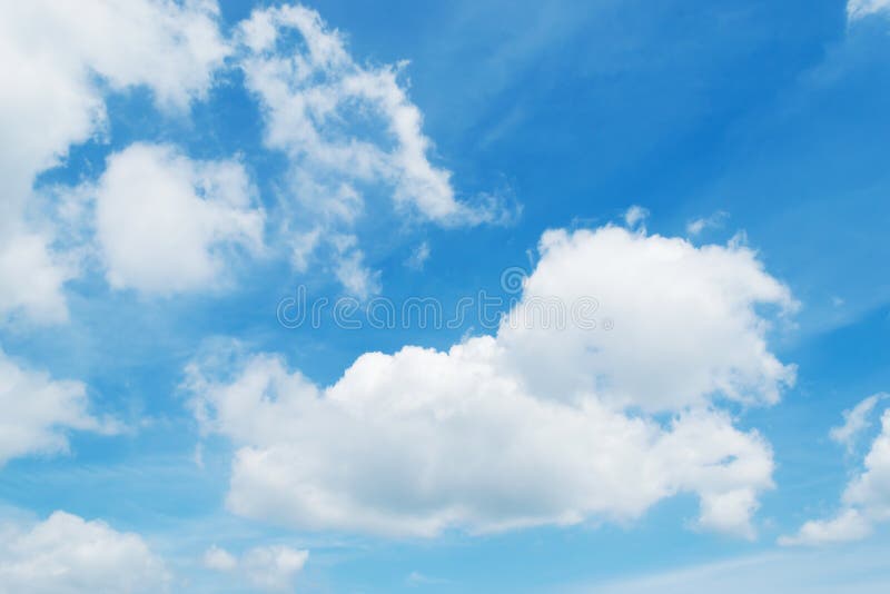 Blue sky n soft clouds stock image. Image of overcast - 72668037