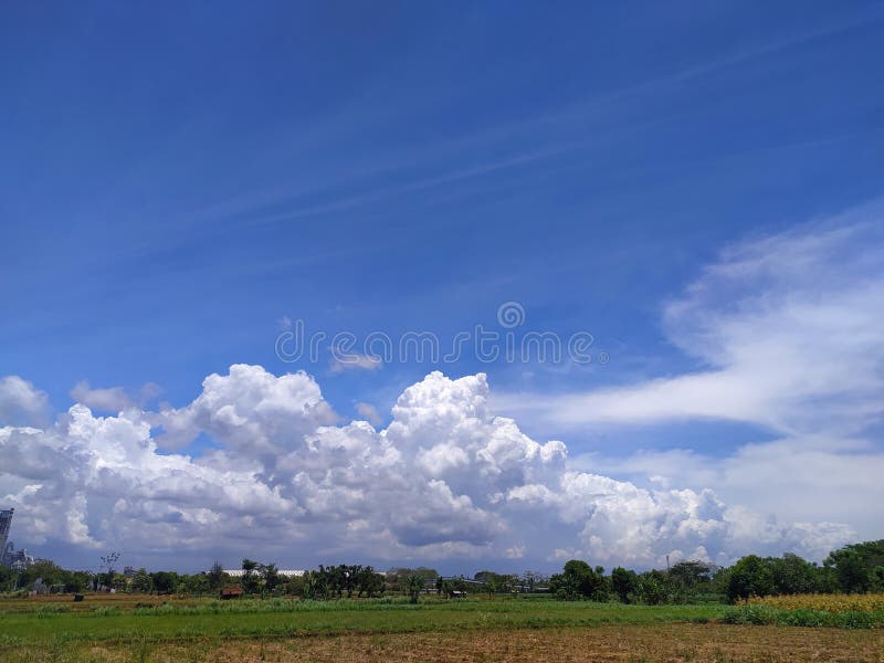 Blue Sky Nice Cloud Beautifuly Stock Image - Image of beautifu ...