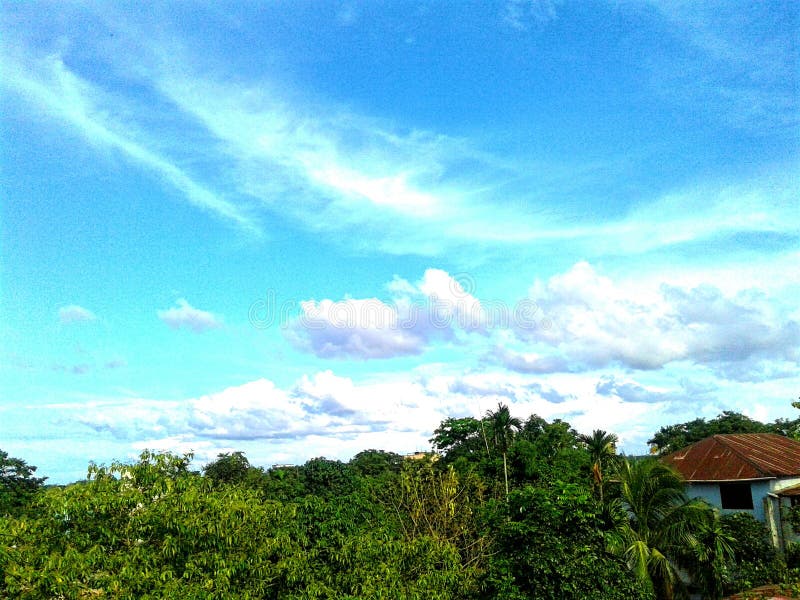 Blue sky at noon. stock image. Image of elat, noon, blue - 97862029