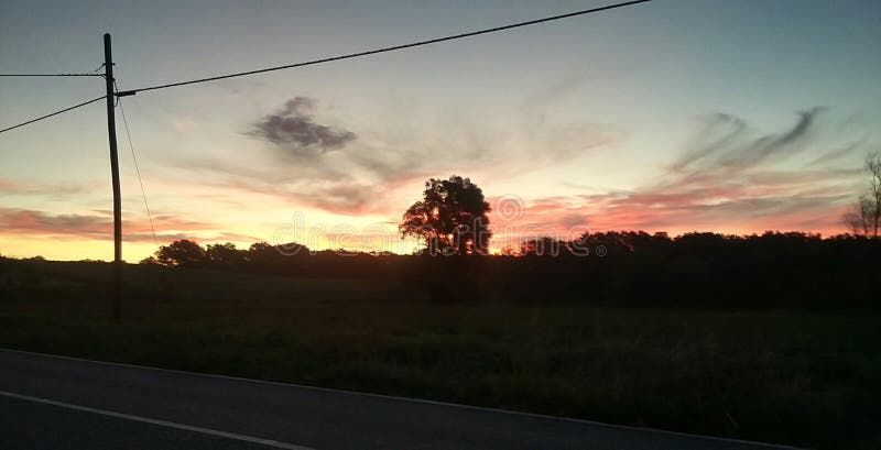 Blue Sky stock photo. Image of sunlight, october, bluesky - 129833884