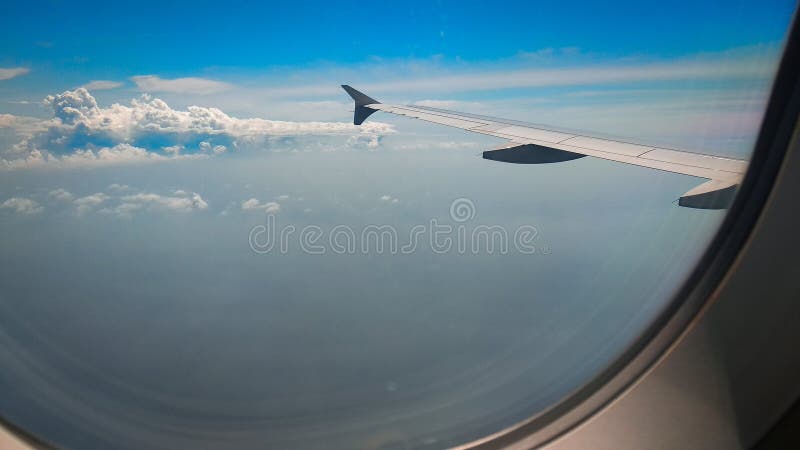 Blue Sky stock photo. Image of wallpaper, blue, angle - 265502820