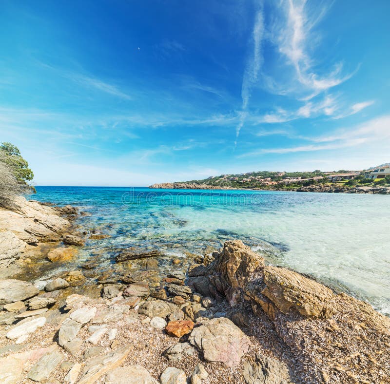 Cala Granu Under Blue Sky Stock Photos - Free & Royalty-Free Stock ...