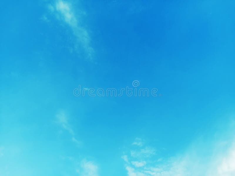 Blue Sky with Particle Clouds Stock Image - Image of clouds, blue ...
