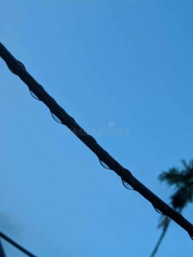 Blue Blue Sky after Rain , Beautiful , Aesthetic Stock Image - Image of ...