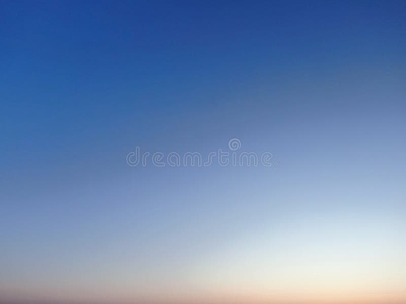 Blue Sky in the Rays of the Rising Sun at Dawn Stock Image - Image of ...
