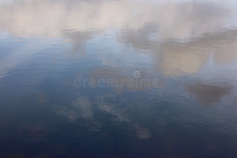 Blue sky and reflect sky stock image. Image of wave, blue - 56695427