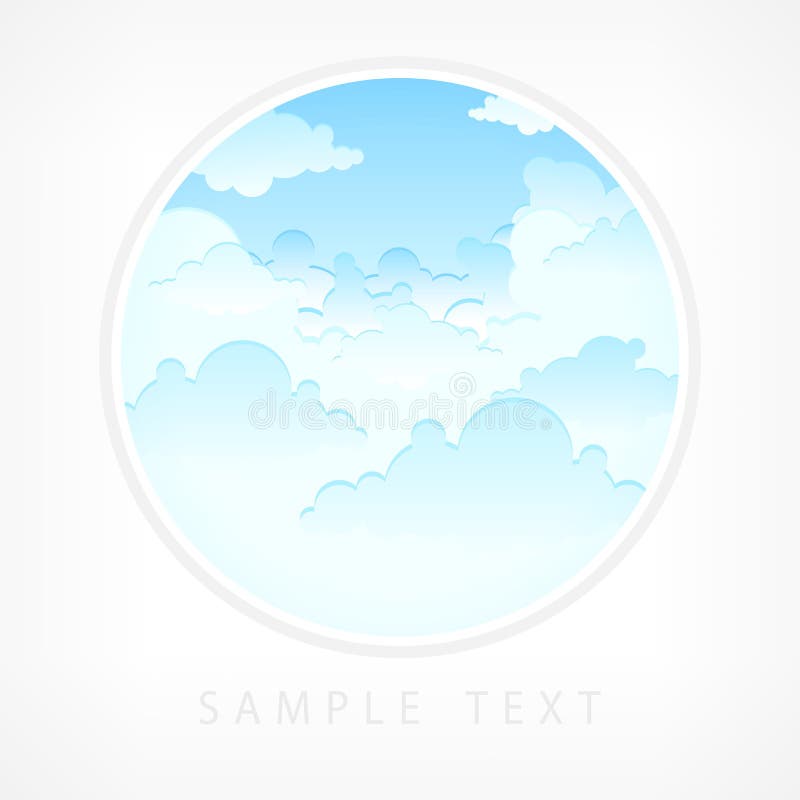 Weather Round Icons & Arrow Stock Vector - Illustration of sign ...