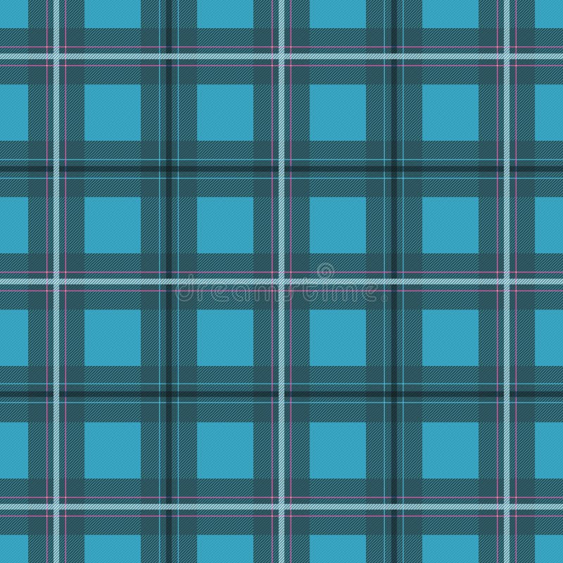 Blue sky Scottish pattern stock illustration. Illustration of ornament ...