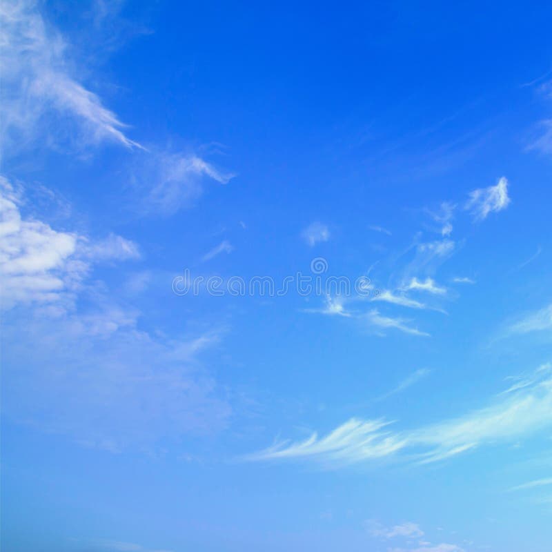 Blue Sky Seamless Backgrounds Stock Illustration - Illustration of ...