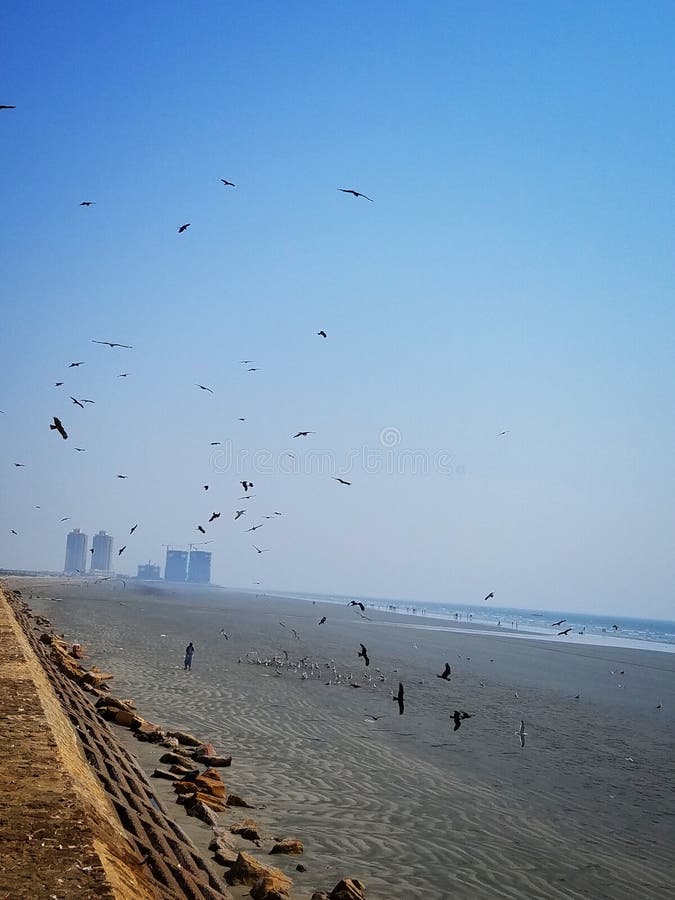 Blue sky stock image. Image of view, karachi, blue - 113252325