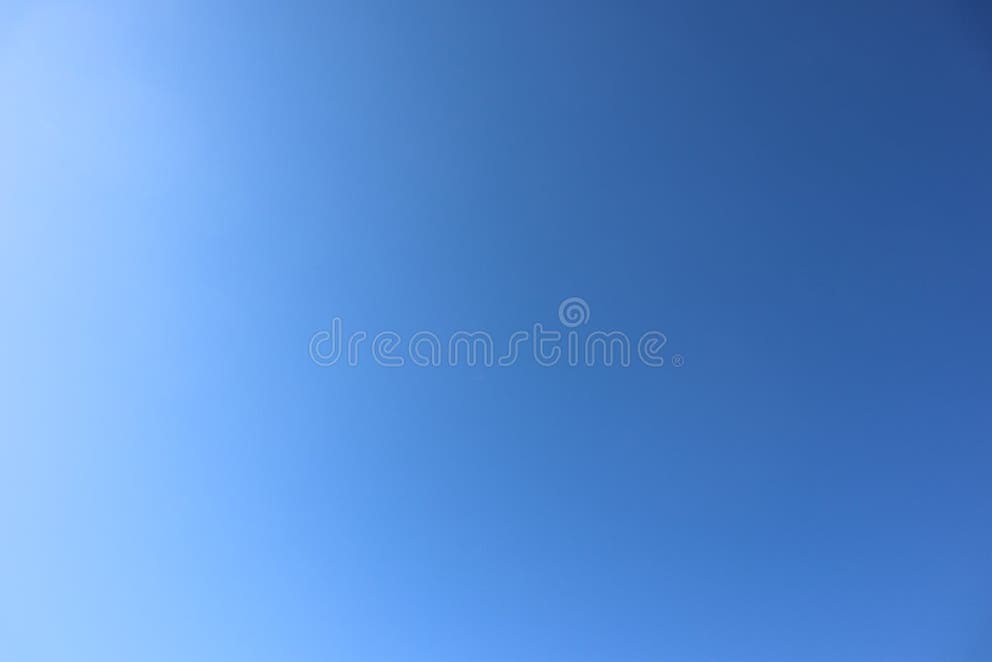 Blue Sky, Simplicity and Cleanliness, Blue Background Stock Photo ...