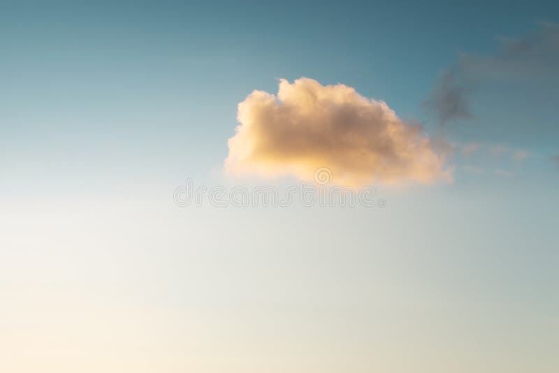 Single cloud stock photo. Image of single, solitary, weather - 3779480
