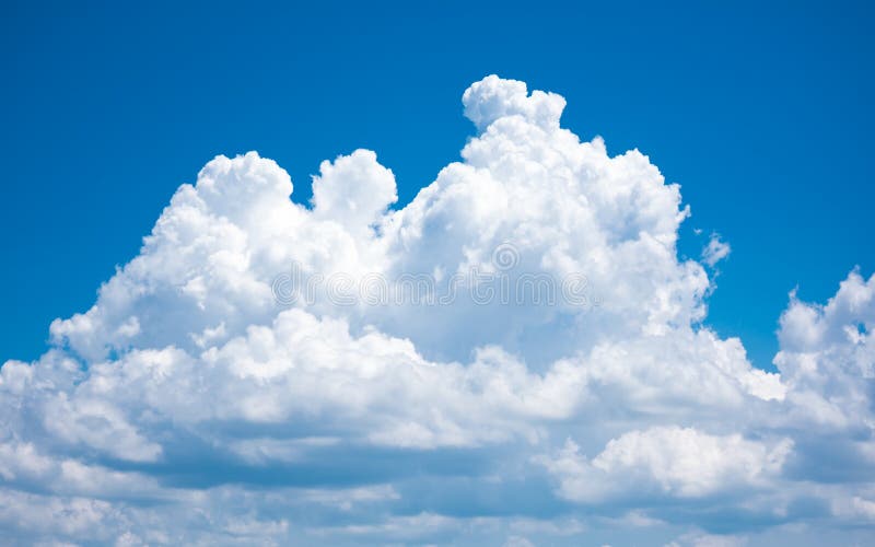 Blue Sky with Soft Cloud Background Stock Photo - Image of daylight ...