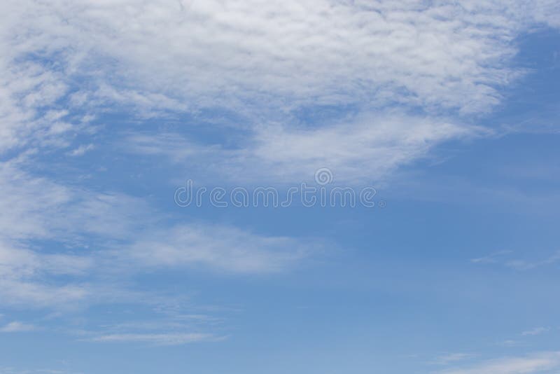 Blue Sky and Soft Cloud on Freedom Day Stock Photo - Image of nature ...