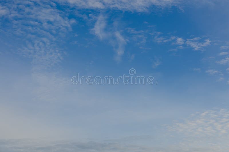 Blue Sky with Soft Clouds. stock image. Image of heaven - 120877631