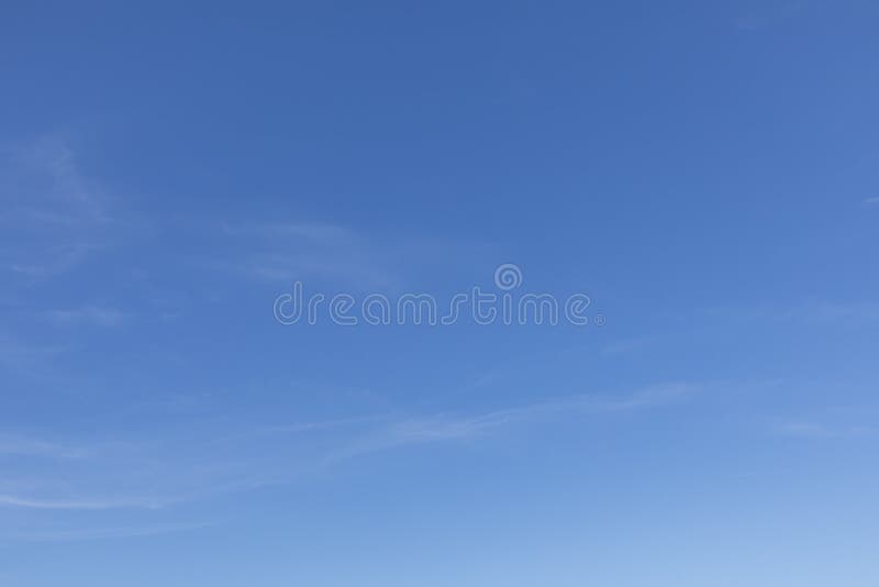 Blue Sky with Soft Light Clouds Ys Harmonic Background Stock Photo ...