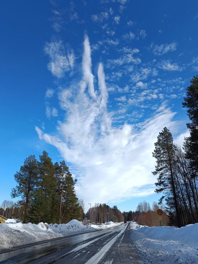 Spring in Sweden stock photo. Image of snow, wind, icicle - 112311890