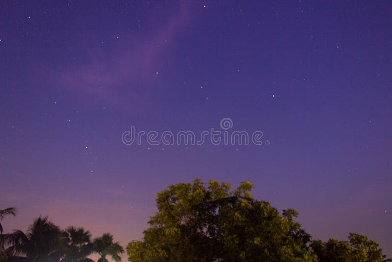 Blue sky with stars stock photo. Image of blue, pretty - 104650100