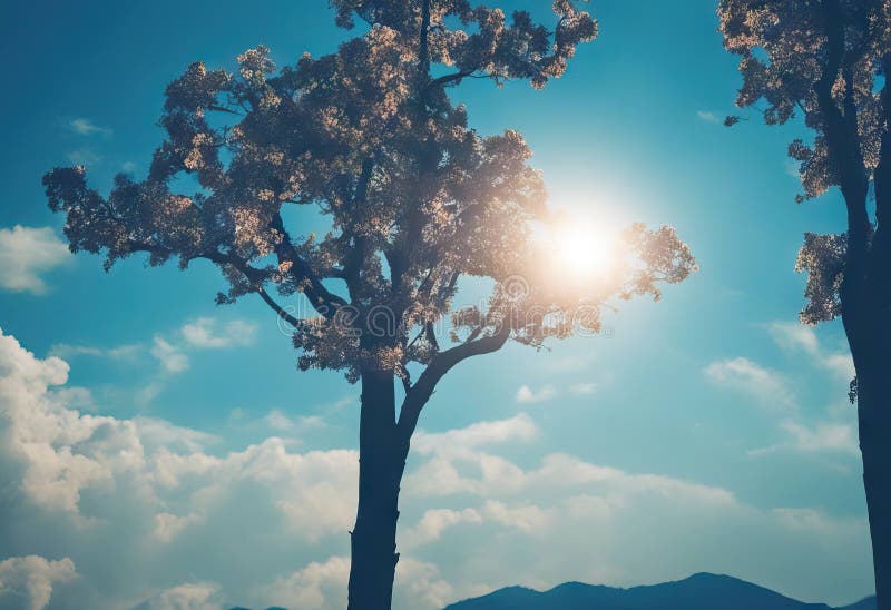 Blue Sky Stock IllustrationSky Backgrounds Summer Blue Stock ...