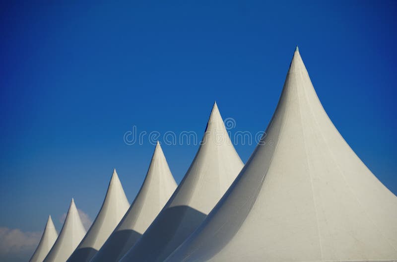 Three angles of roofs stock photo. Image of blue, angles - 203947796