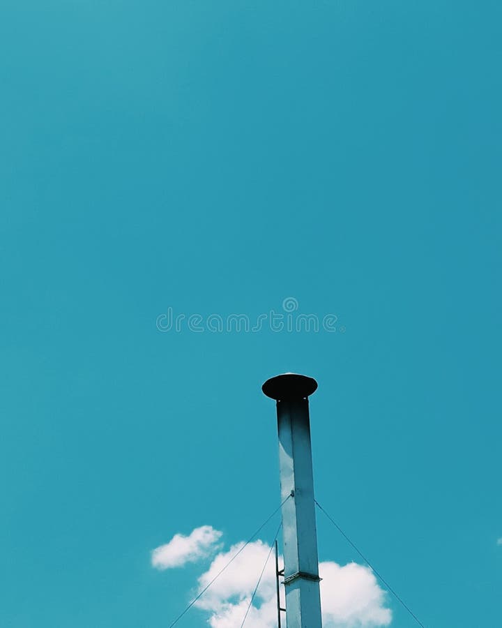 Blue sky and tower height stock image. Image of tower - 203937113