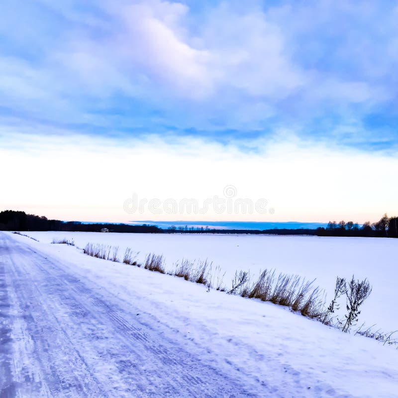 Blue sky stock photo. Image of early, blue, morning - 137956722