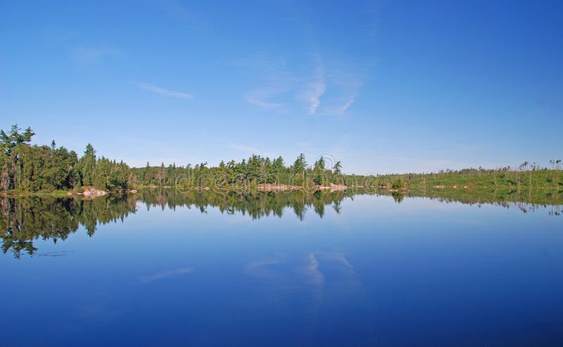 Blue Sky and Water stock photo. Image of blue, saganagons - 19136350