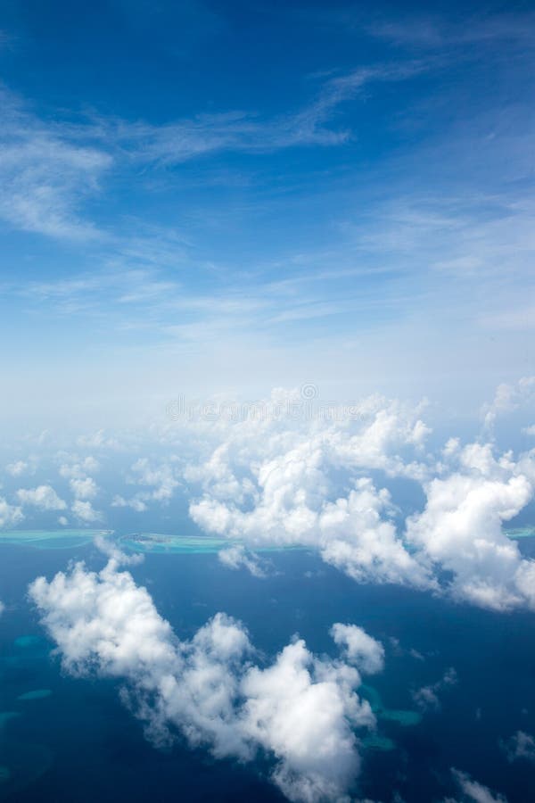 Blue sky with clouds stock image. Image of scenic, cumulus - 272178779