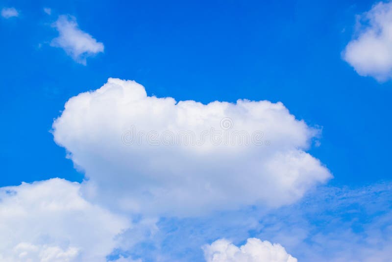 Blue Sky White Clouds Background 171024 0087 Stock Photo - Image of ...