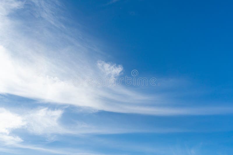 Blue Sky with White Clouds, Sunny Cloudy Sky Texture Background, Fluffy ...