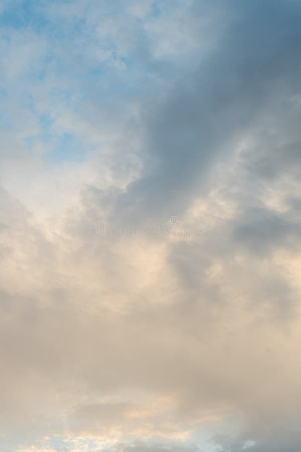 Blue Sky with White Clouds,sky Background Stock Image - Image of blue ...