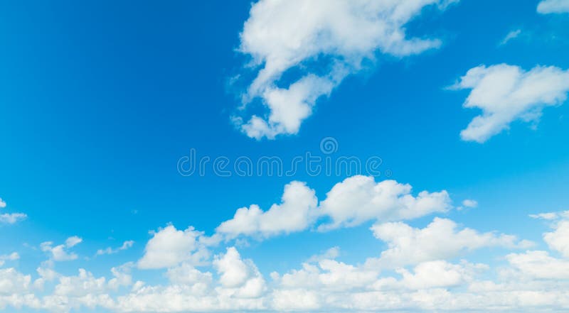 Soft Clouds and Blue Sky in Miami Stock Image - Image of heavens ...