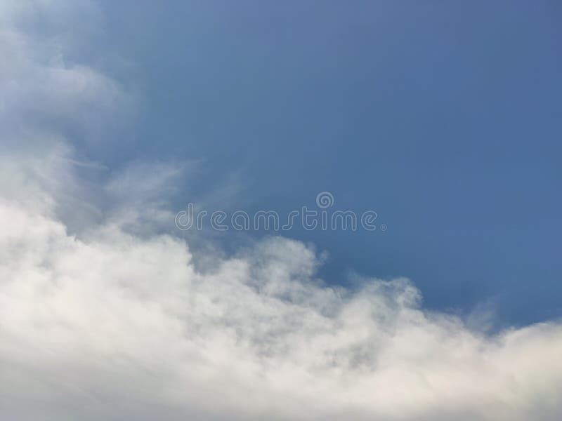 Blue Skys on the Bright Day Light Stock Image - Image of skys, light ...