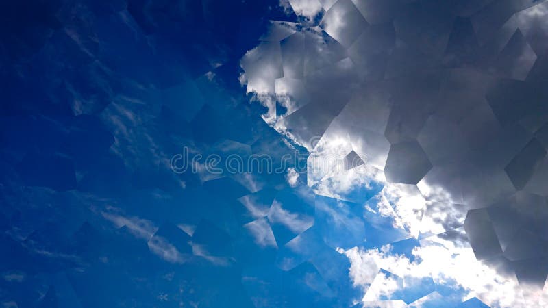 Blue Skyscape Abstract Art Background Stock Photo - Image of background ...