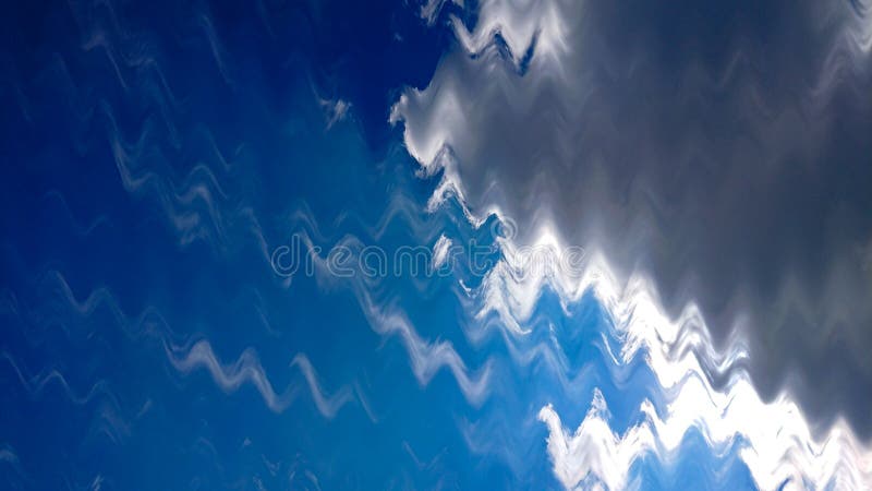 Blue Skyscape Abstract Art Background Stock Image - Image of abstract ...